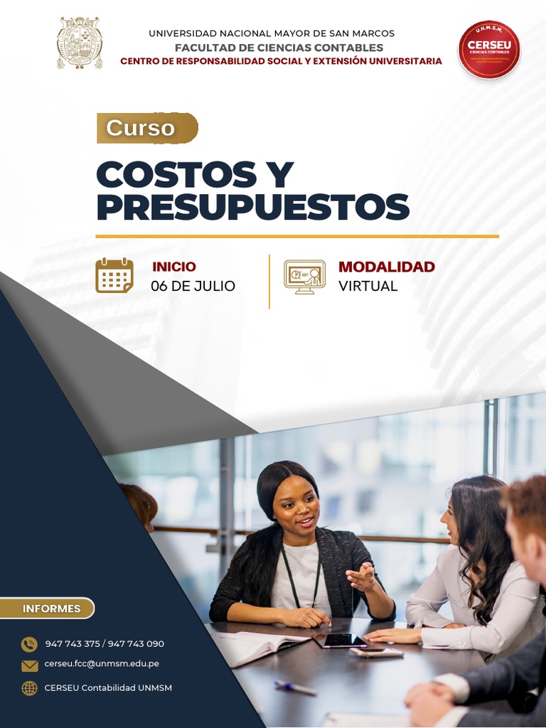 Costos y Presupuestos | PDF | Presupuesto | Contabilidad