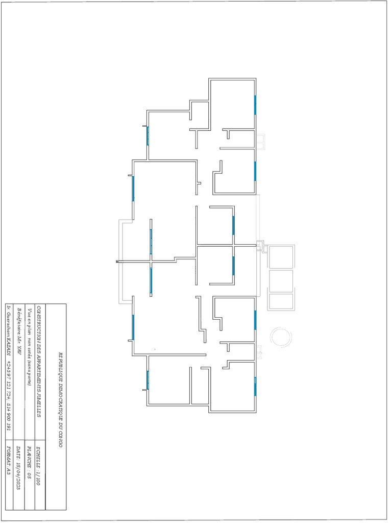 05 Vue en Plan Non Cotée (Baie FR Porte) | PDF