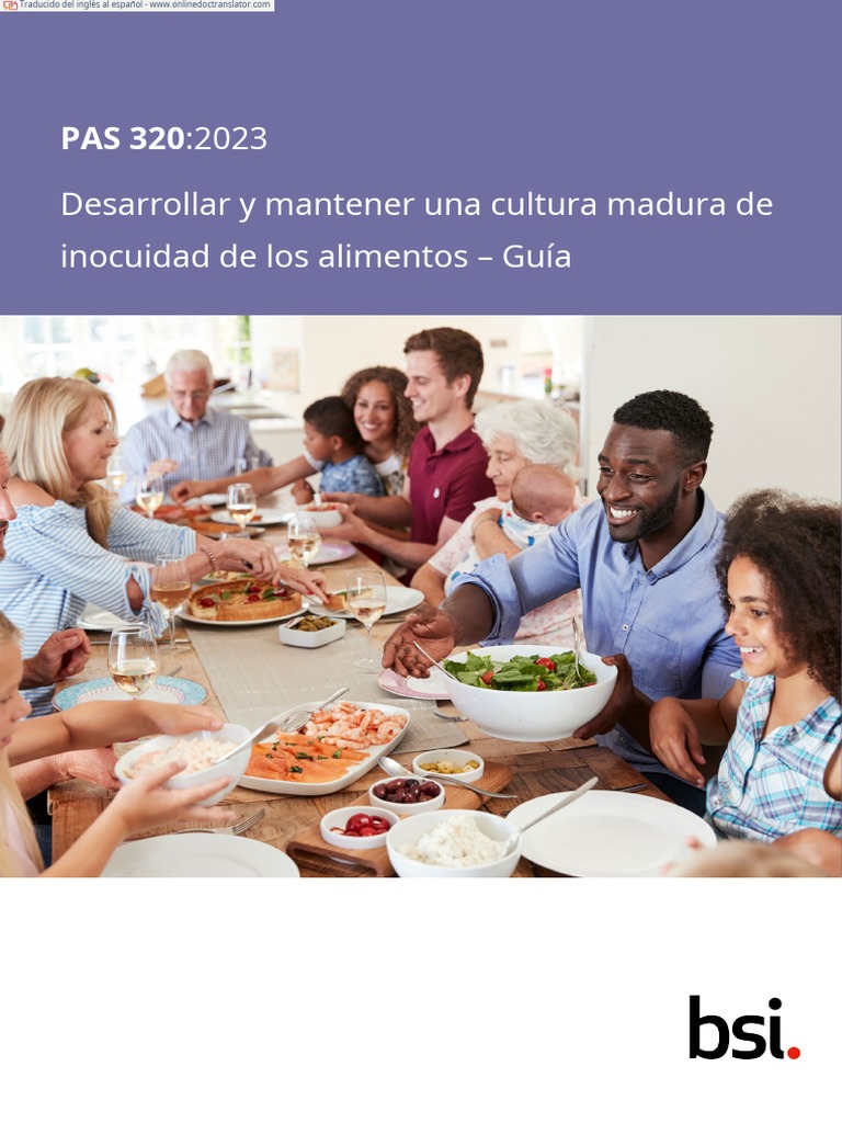Guía de Cultura de Inocuidad (Europa)[01-18].en.es | PDF | Seguridad ...