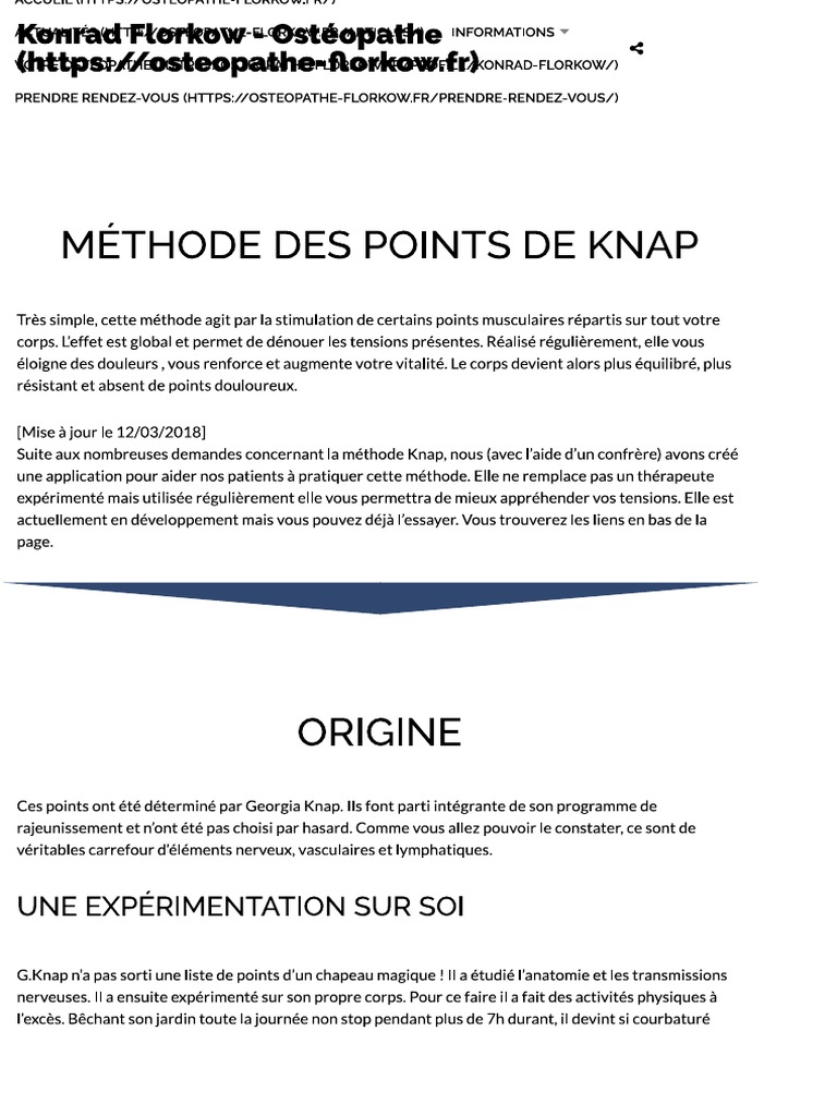 Méthode Des Points de Knap | PDF
