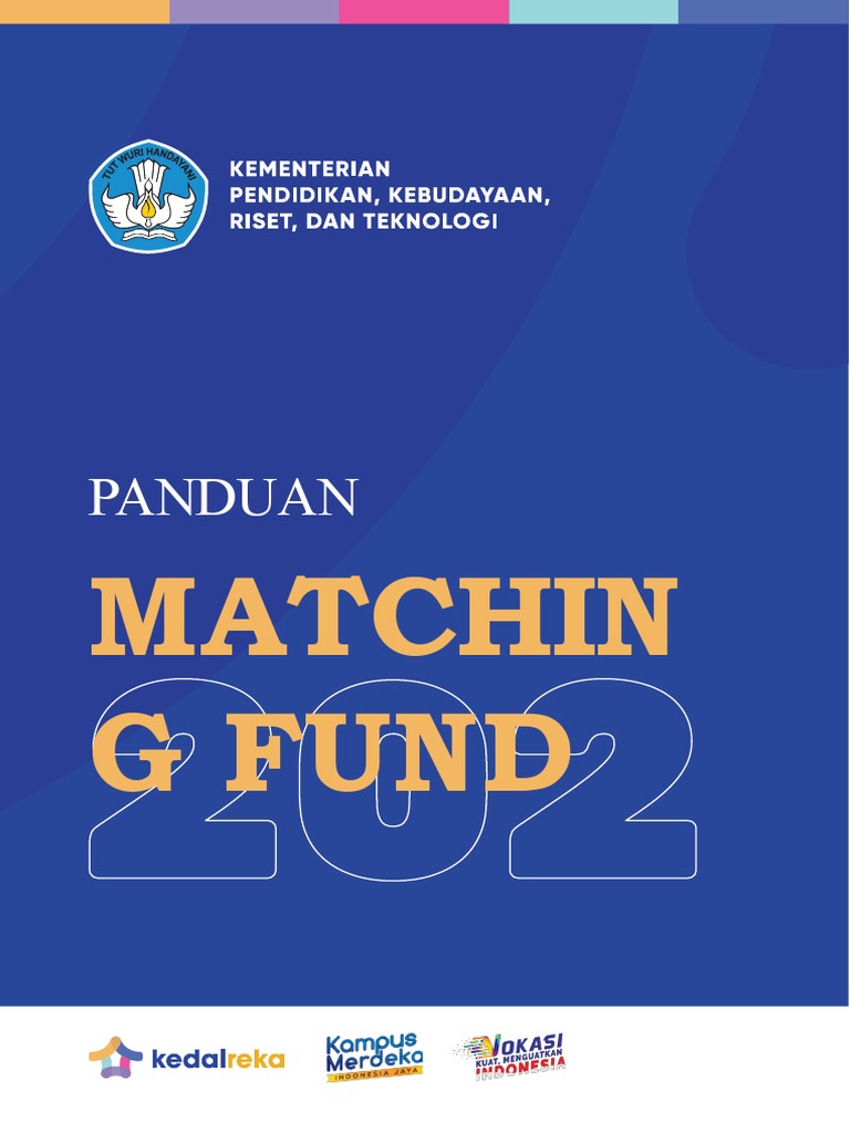 Panduan - Matching - Fund 2022 PDF | PDF