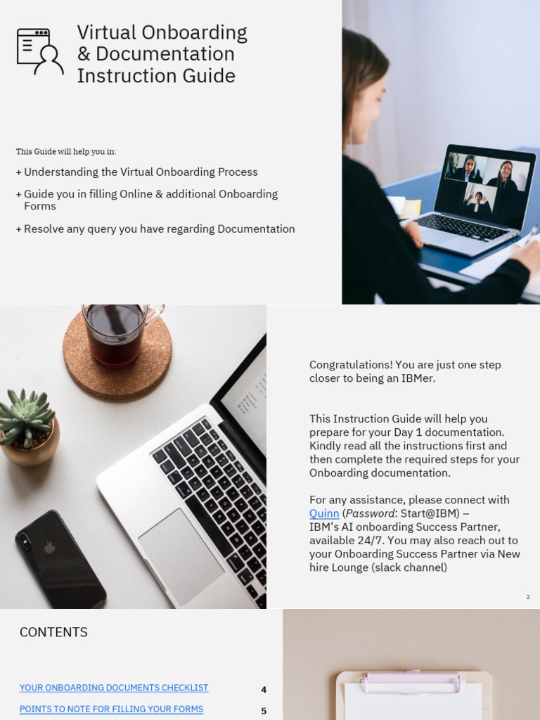 Onboarding Instruction Guide | PDF | Employment | Mail