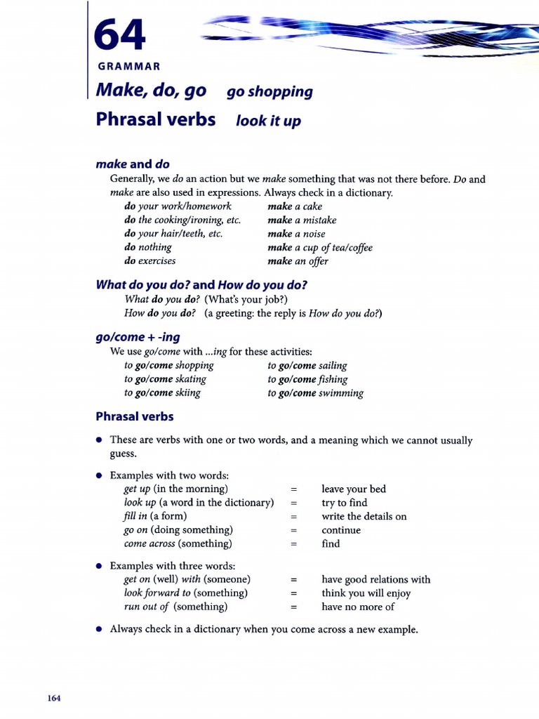 Make - Do - Go | PDF