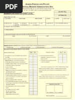 AFPMBAI Policy Dividend Authorization | PDF