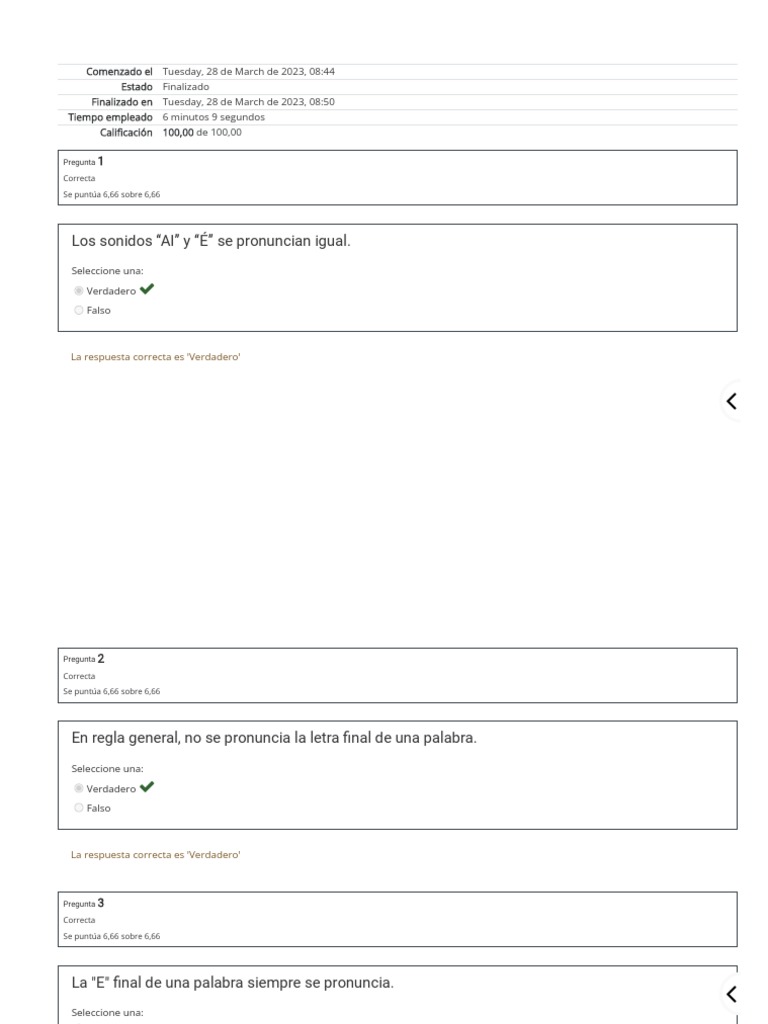 1_Ejercicio 2_ Revisión Del Intento | PDF | Idiomas | Estudios de idiomas extranjeros