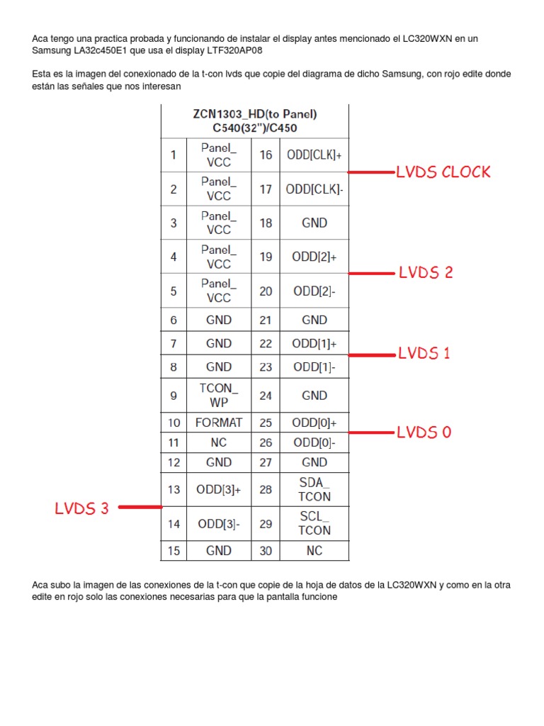 Aca Tengo Una Practica Probada y Funcionando de Instalar El Display ...