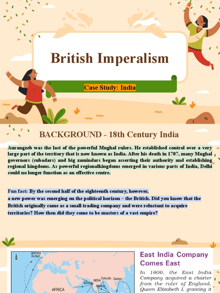 British Imperialism in India: A Study | PDF | South Asia | British India