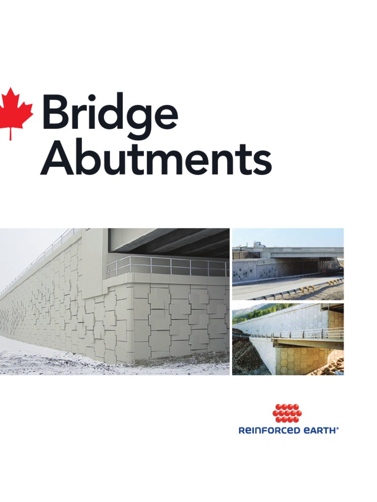 Reinforced Earth - Bridge Abutments | PDF | Deep Foundation | Bridge