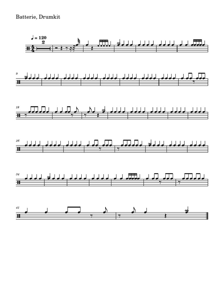 Oye - Como - Va Réduit-Batterie, - Drumkit | PDF