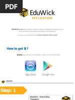 Steps To Install EduNext Parent Application | PDF