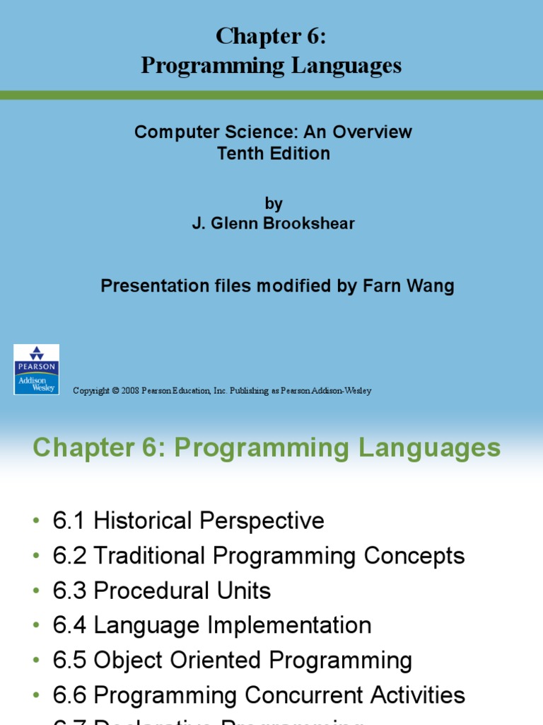 Ch 06 Pdf Method Computer Programming Object Computer Science