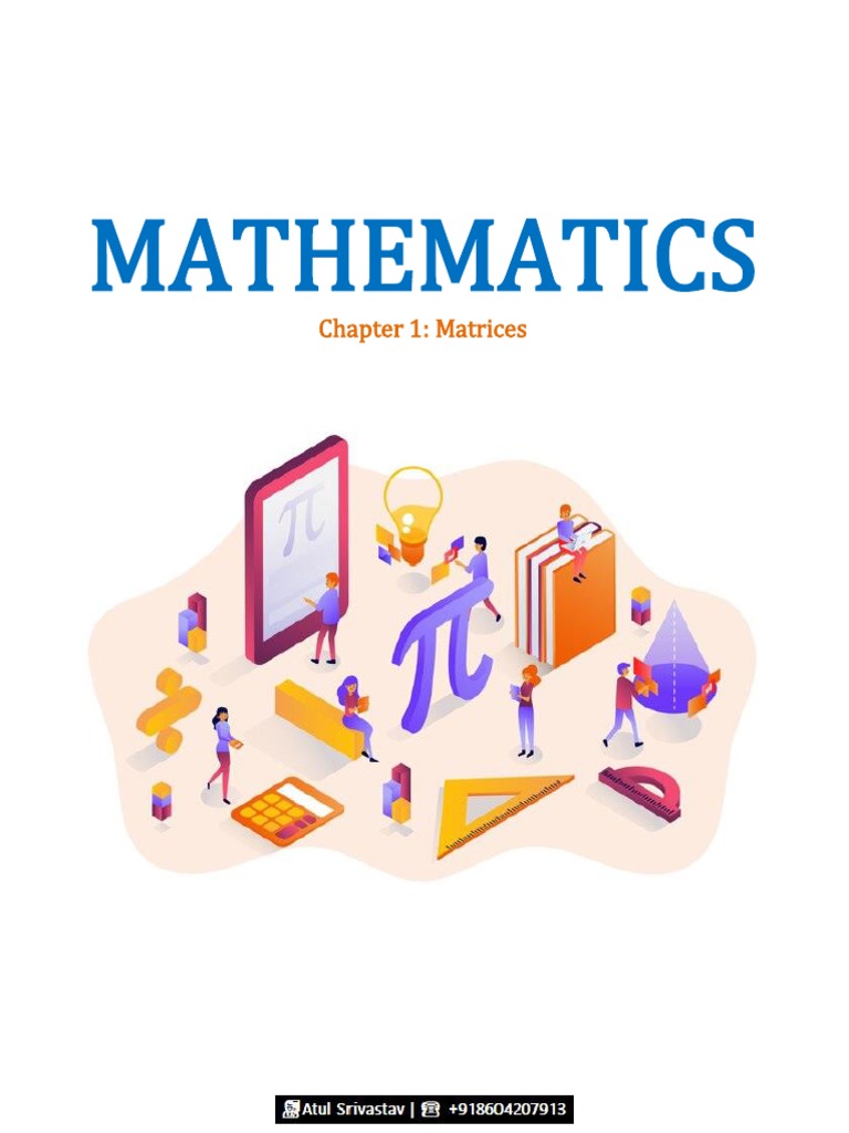 Matrices | PDF | Matrix (Mathematics) | Mathematical Concepts Matrices | PDF | Matrix (Mathematics) | Mathematical Concepts