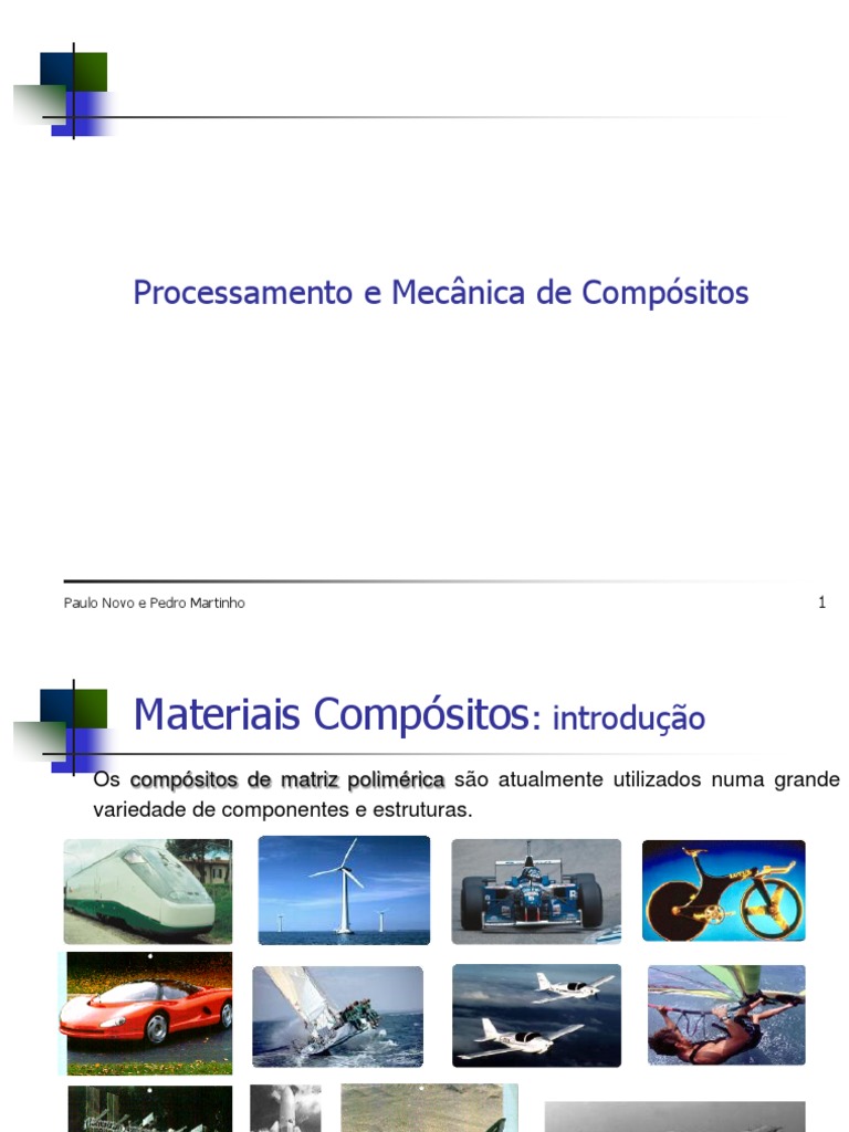 1 - Materiais_Compósitos | PDF | Material composto | Polímeros