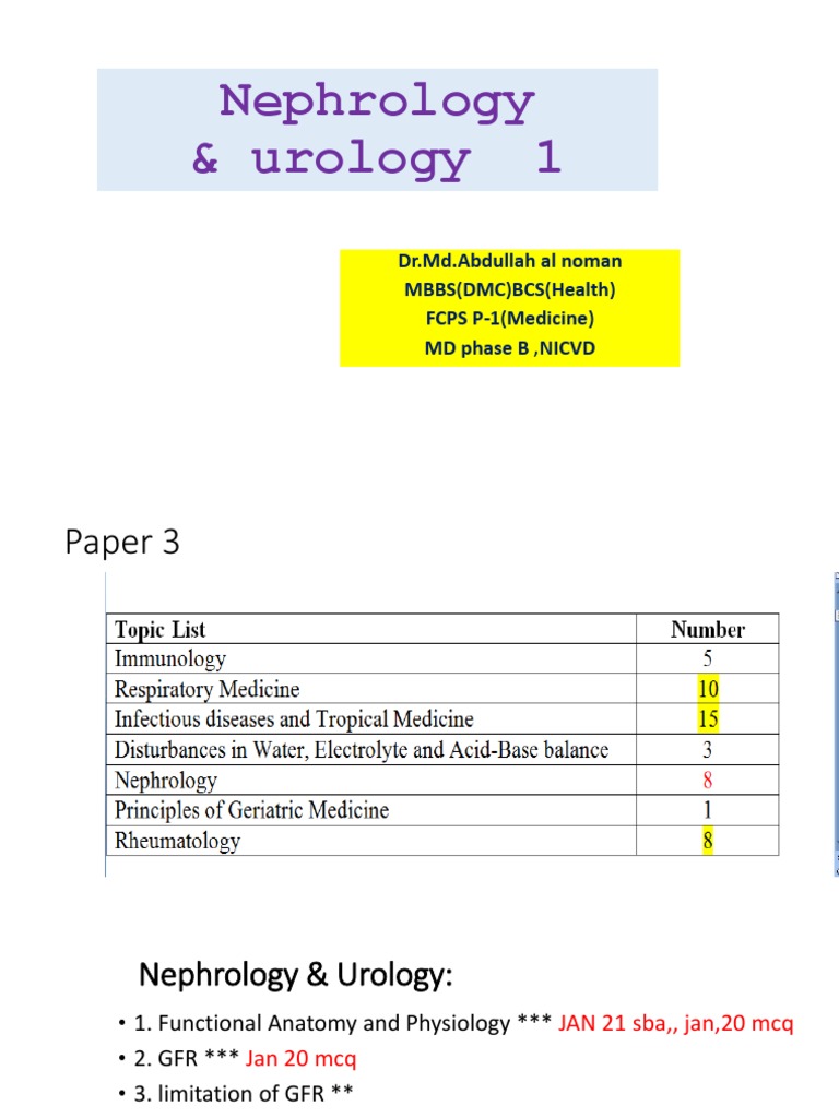 Nephrology | PDF | Science & Mathematics