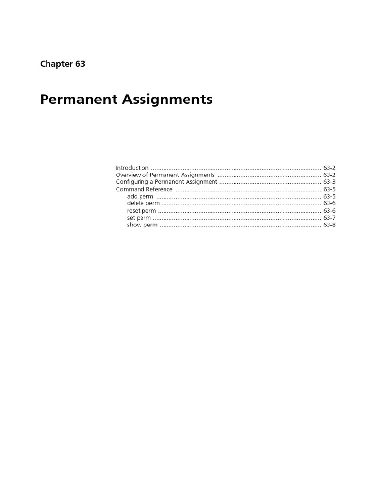 Perm | PDF | Port (Computer Networking) | Router (Computing)