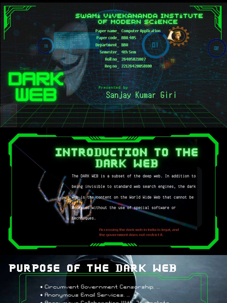 Dark Web | PDF | World Wide Web | Internet & Web