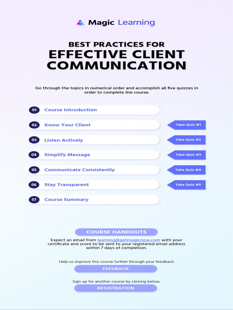 Best Practices For Effective Client Communication | PDF