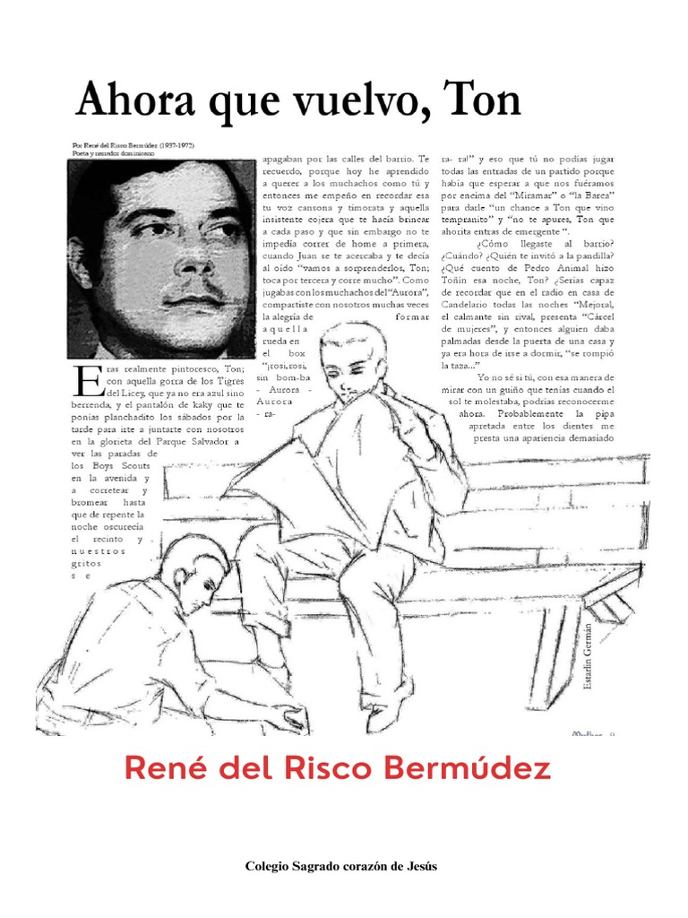 Informe Del Cuento "Ahora Que Vuelvo, Ton" | PDF | Poesía