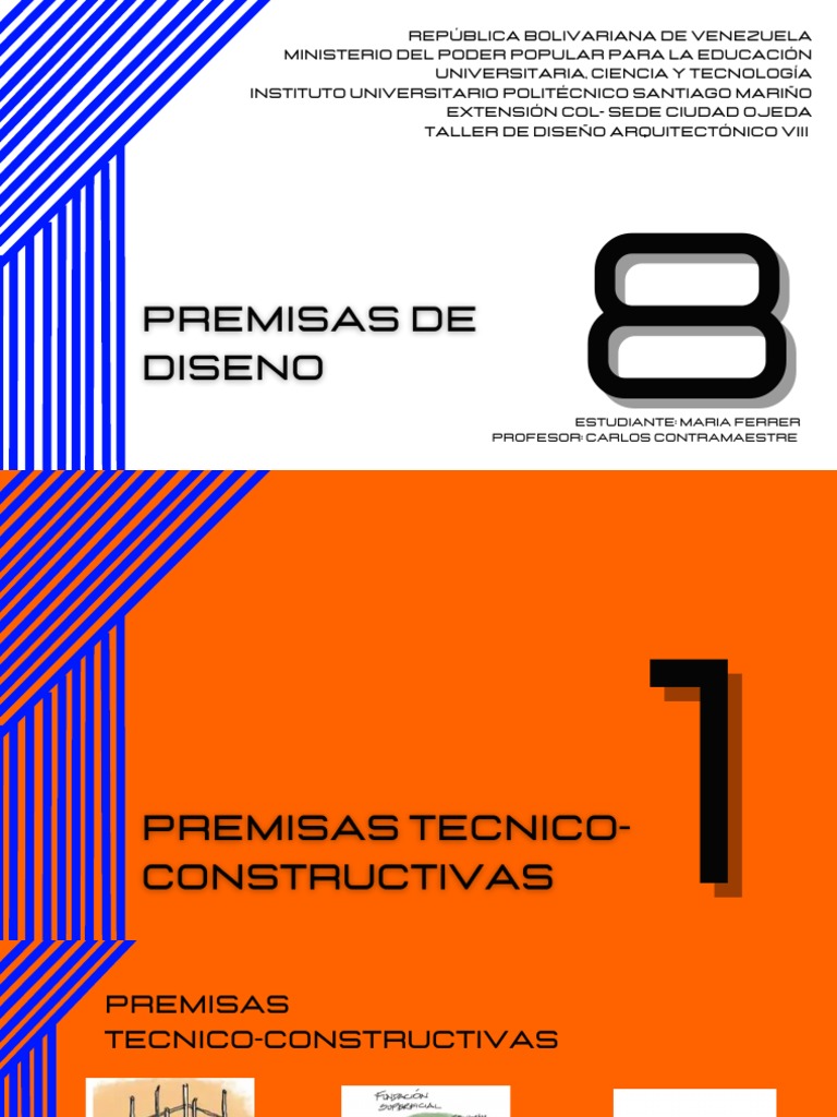 Premisas de Diseño | PDF