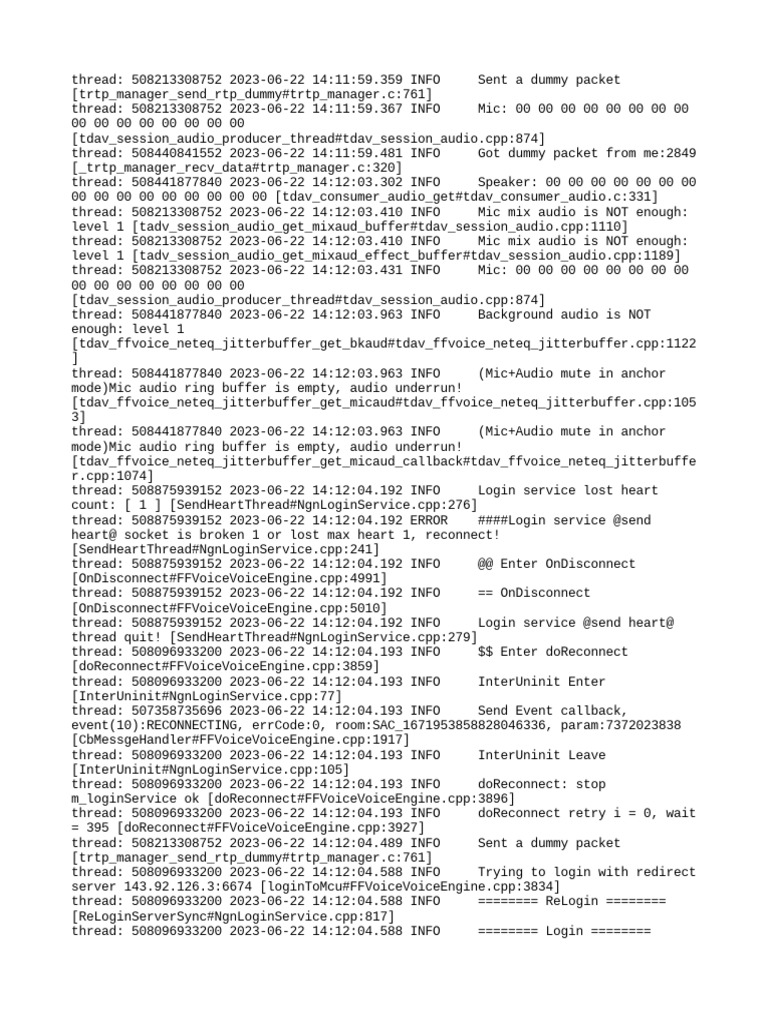 Ffrtc Log Bak Pdf Port Computer Networking Network Socket 