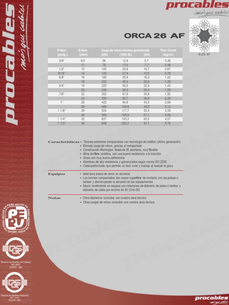 ORCA AF 6x26 | PDF