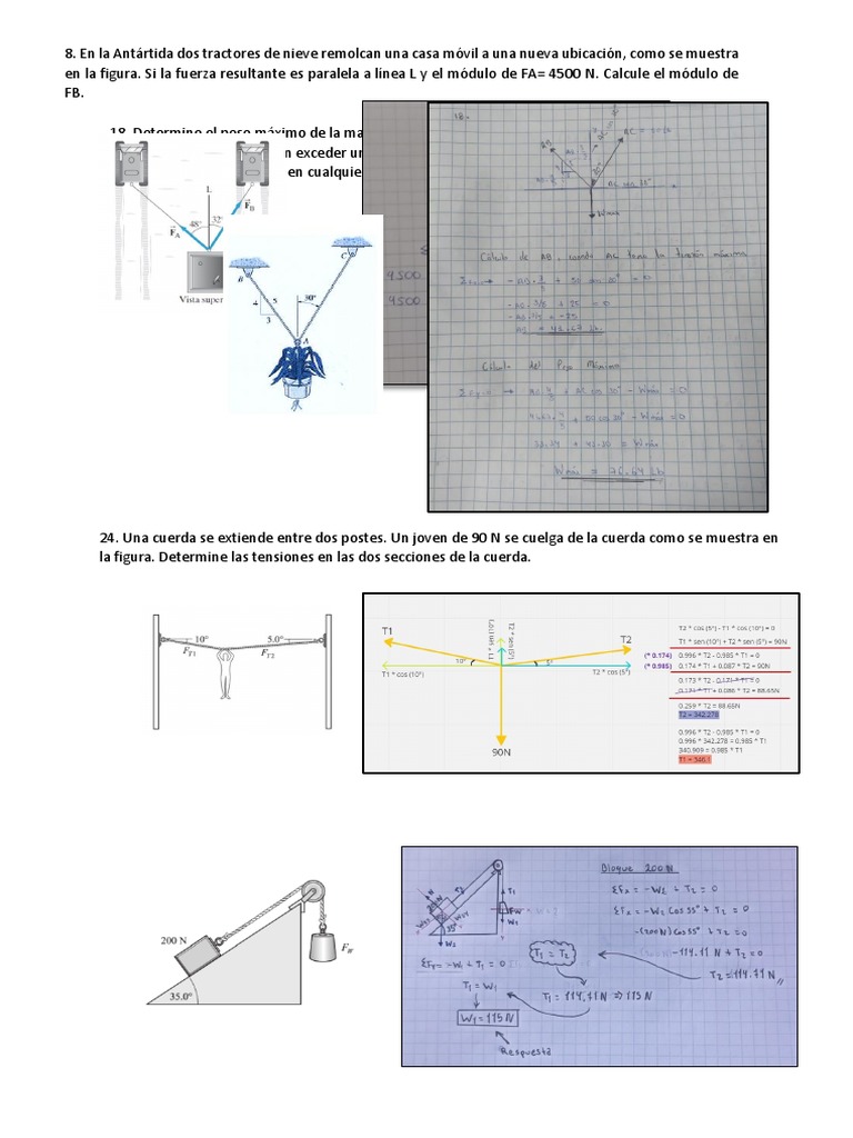 Física - Ssistema en Equilibrio | PDF