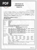 Certificado NOM-ANCE | PDF