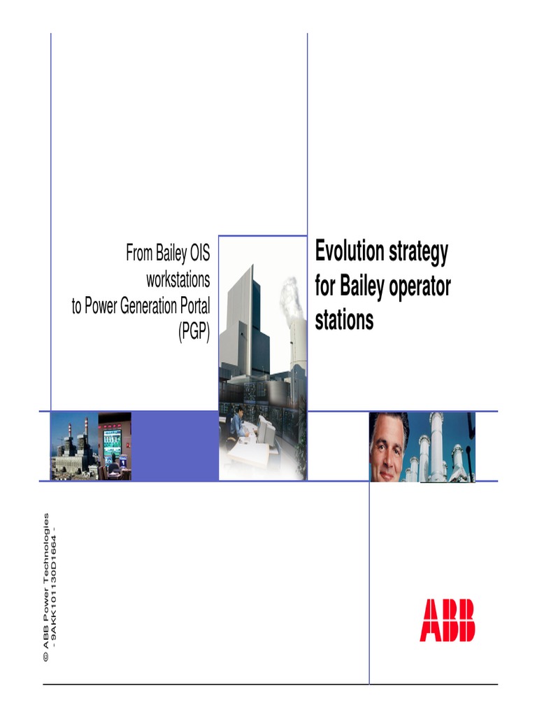 Bailey Operator Stations Evolution Guide | PDF | Computing | Software