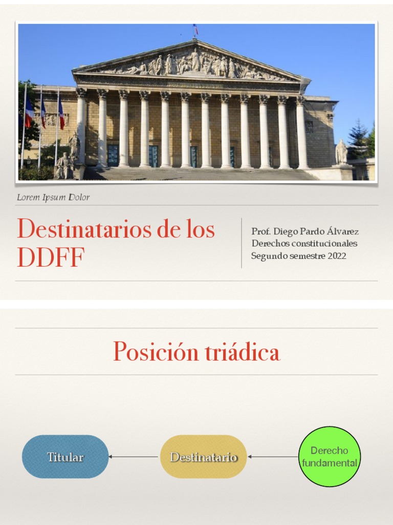 05 DDCC Destinatarios I23 | PDF