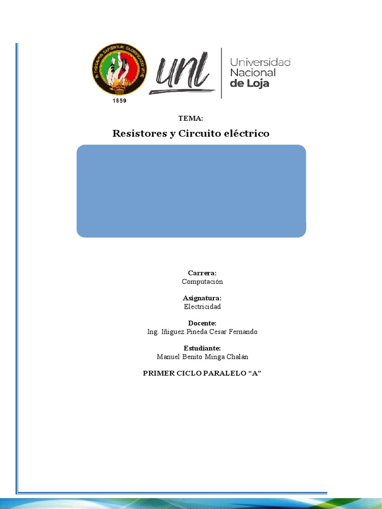 Tarea #1 RRHJ | PDF | Resistor | Tolerancia de ingeniería