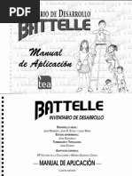 Evaluación Desarrollo Infantil Battelle | PDF