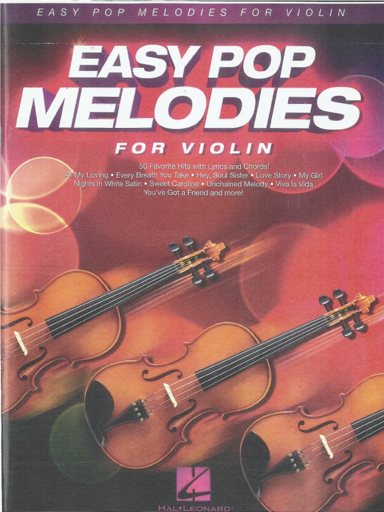 Easy Pop Melodies For Violin | PDF