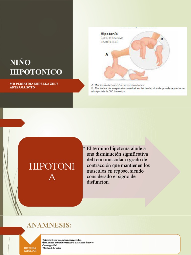 NIÑO HIPOTONICO | PDF | Especialidades Medicas | Enfermedades y ...
