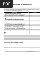 Check List Embarques | PDF