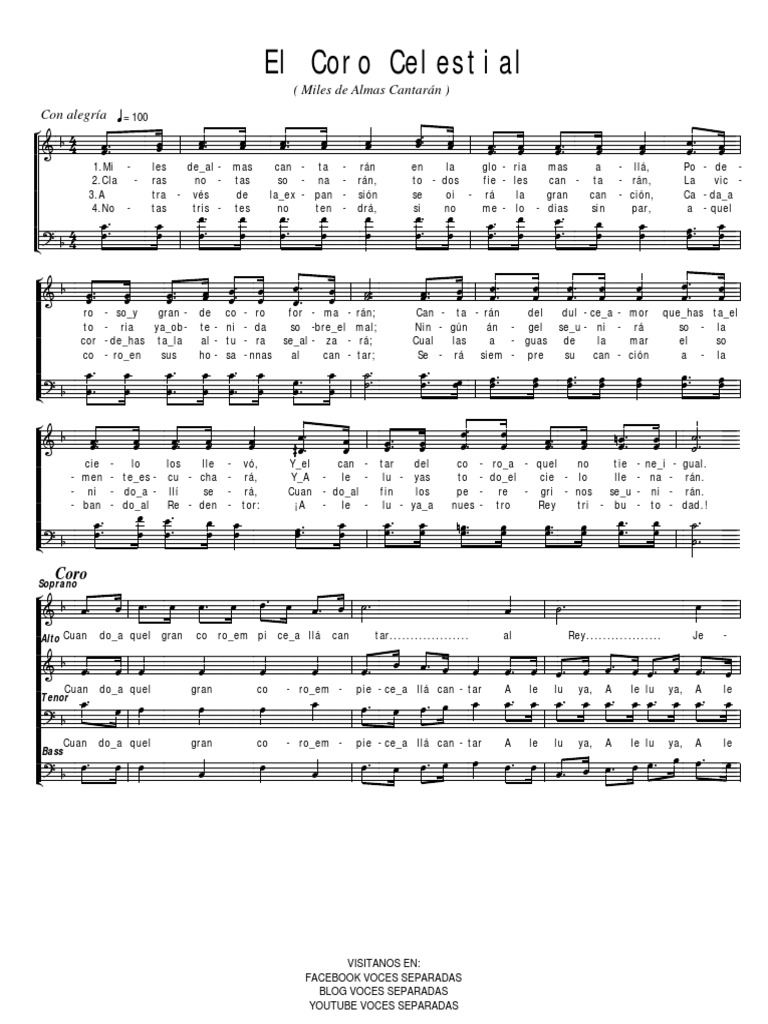 MILES de ALMAS El Coro Celestial - 230522 - 171637 | PDF
