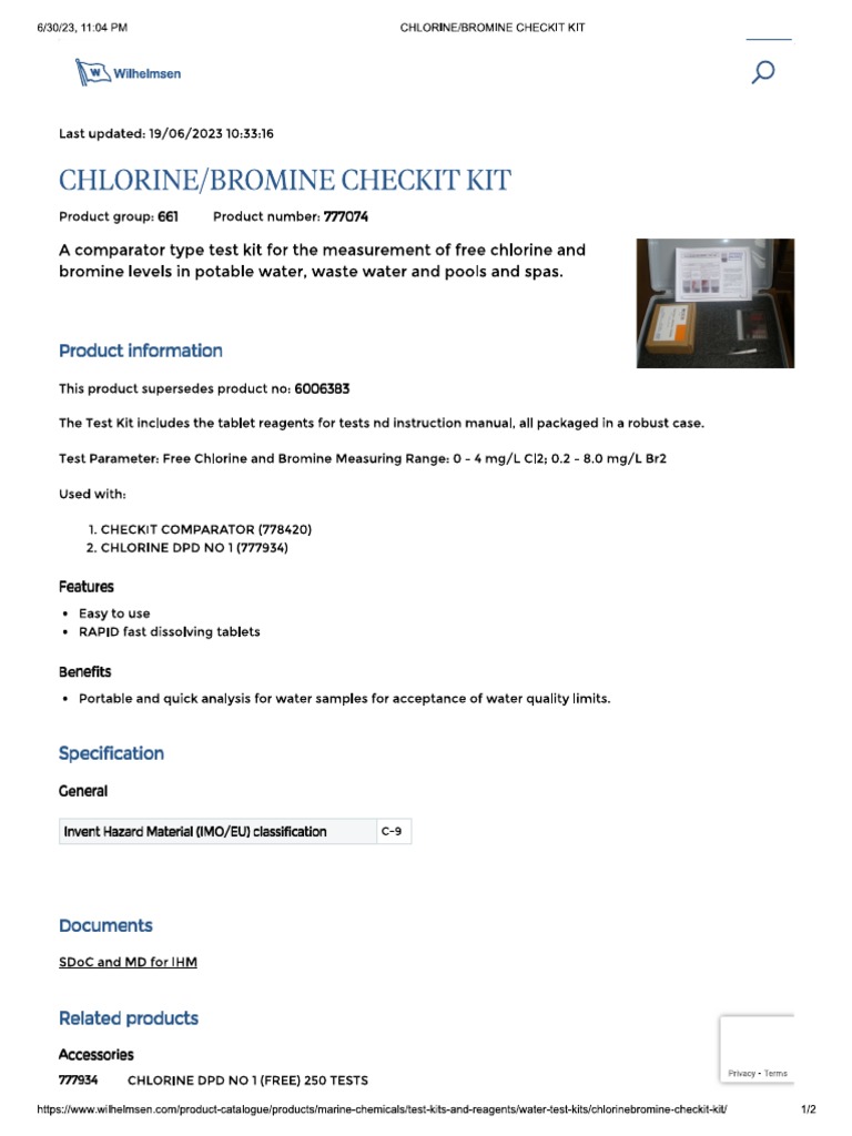 Test Kit | PDF