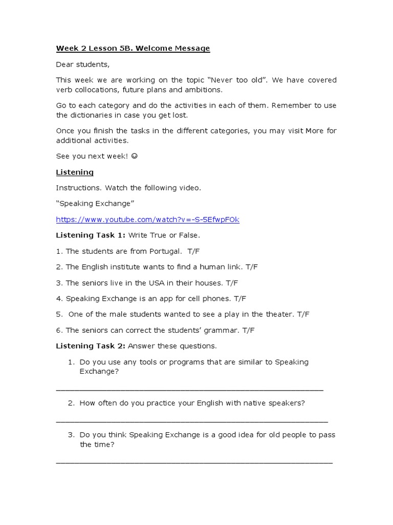 Unit 5B | PDF | Happiness | Denmark