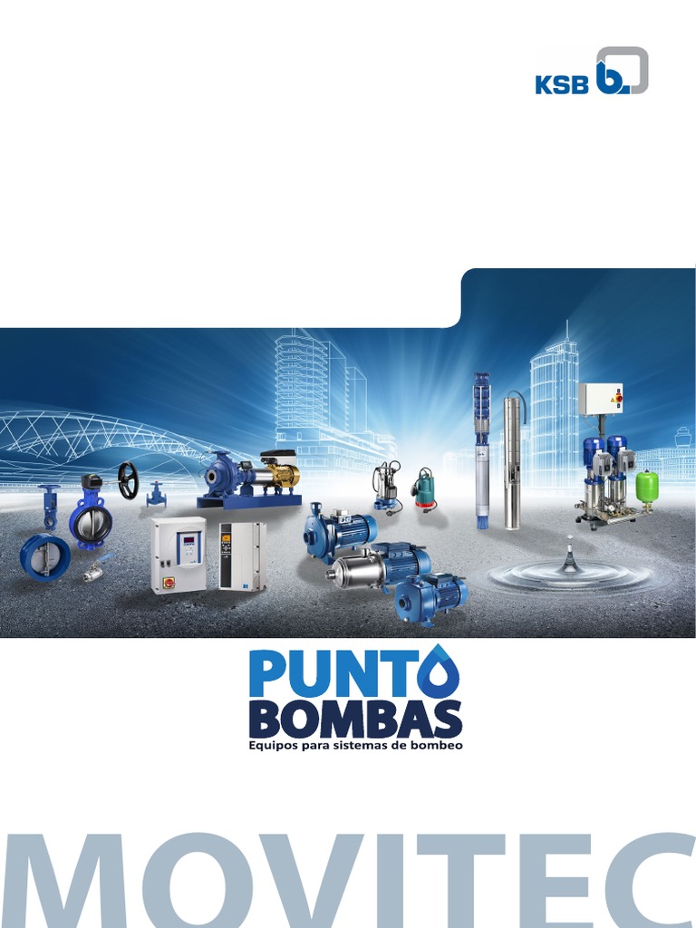 Ficha Bombas MOVITEC KSB | PDF | Ingeniería Química | Mecánica