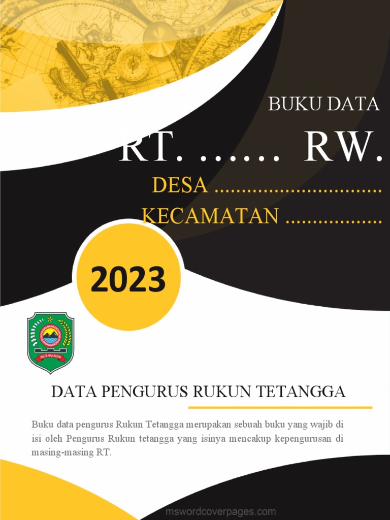 01. BUKU PENGURUS RT ATAU RW | PDF