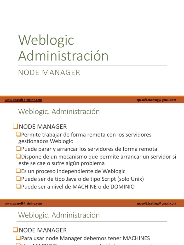 Introducción Node Manager v1 | PDF | Servidor (Computación) | Informática Introducción Node Manager v1 | PDF | Servidor (Computación) | Informática