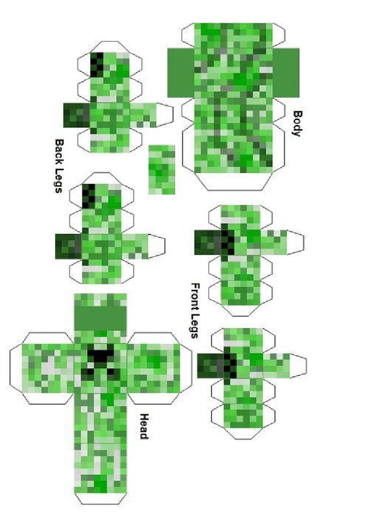Minecraf Creeper Armable | PDF