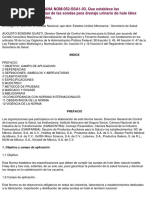 NOM 052 SSA1 93 Sonda Foley | PDF | Destilación | Cromatografía de gases