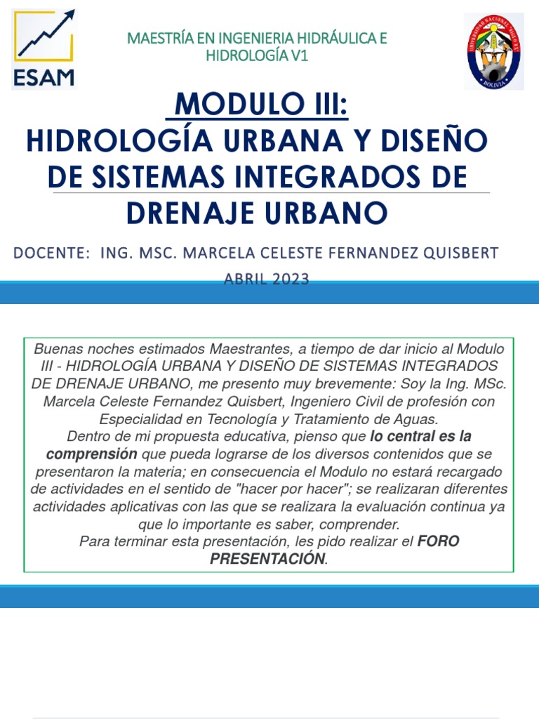 Mod III - Sesion 1 | PDF | Precipitación | Evaporación