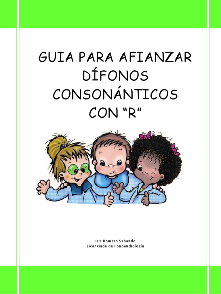 Actividades con Dífonos Consonánticos "R" | PDF