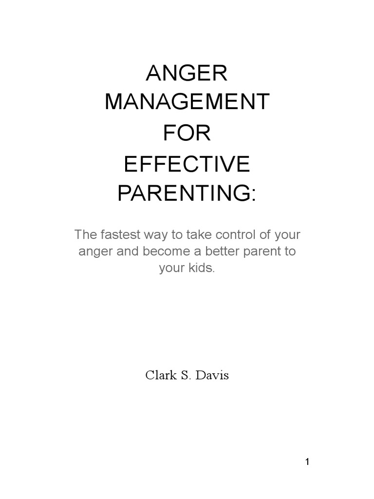 Parent Anger | PDF | Anger | Emotions