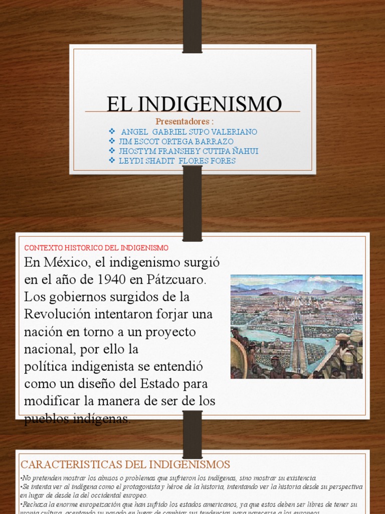 El Indigenismo | PDF
