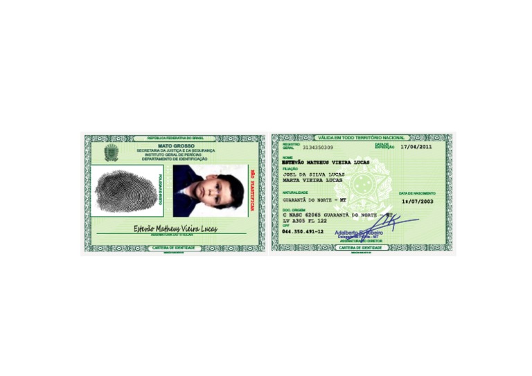 RG - Mato Grosso | PDF | Governo | Vigilância