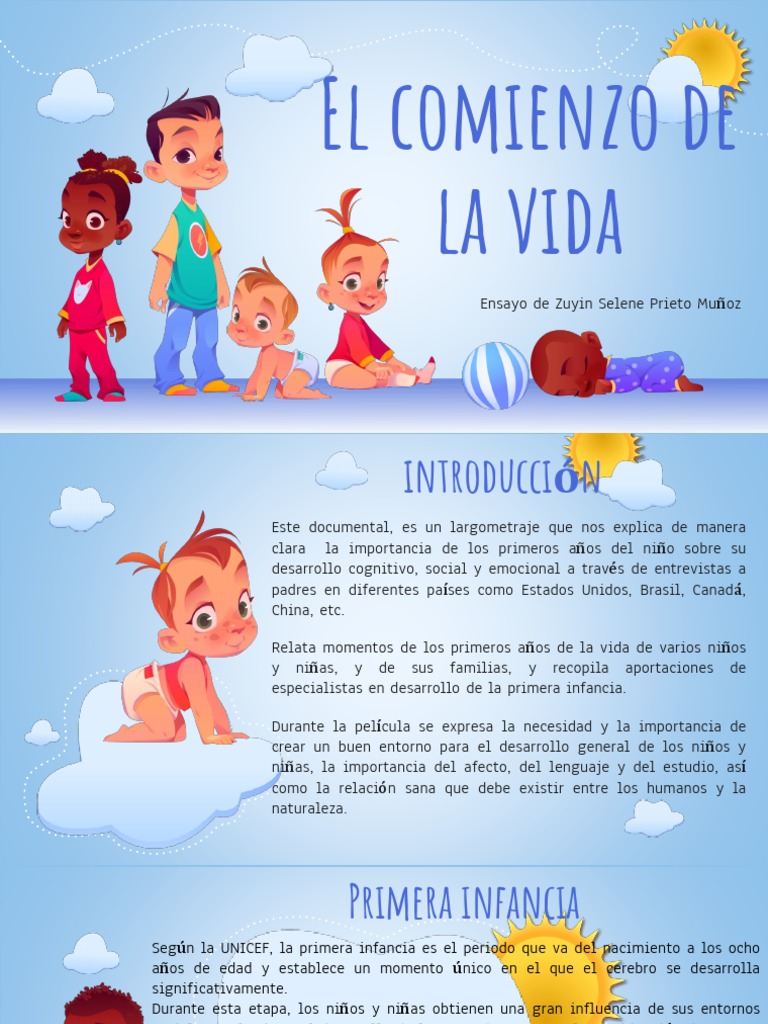 Ensayo El Comienzo de La Vida Zuyin Selene Prieto Muñoz | PDF ...