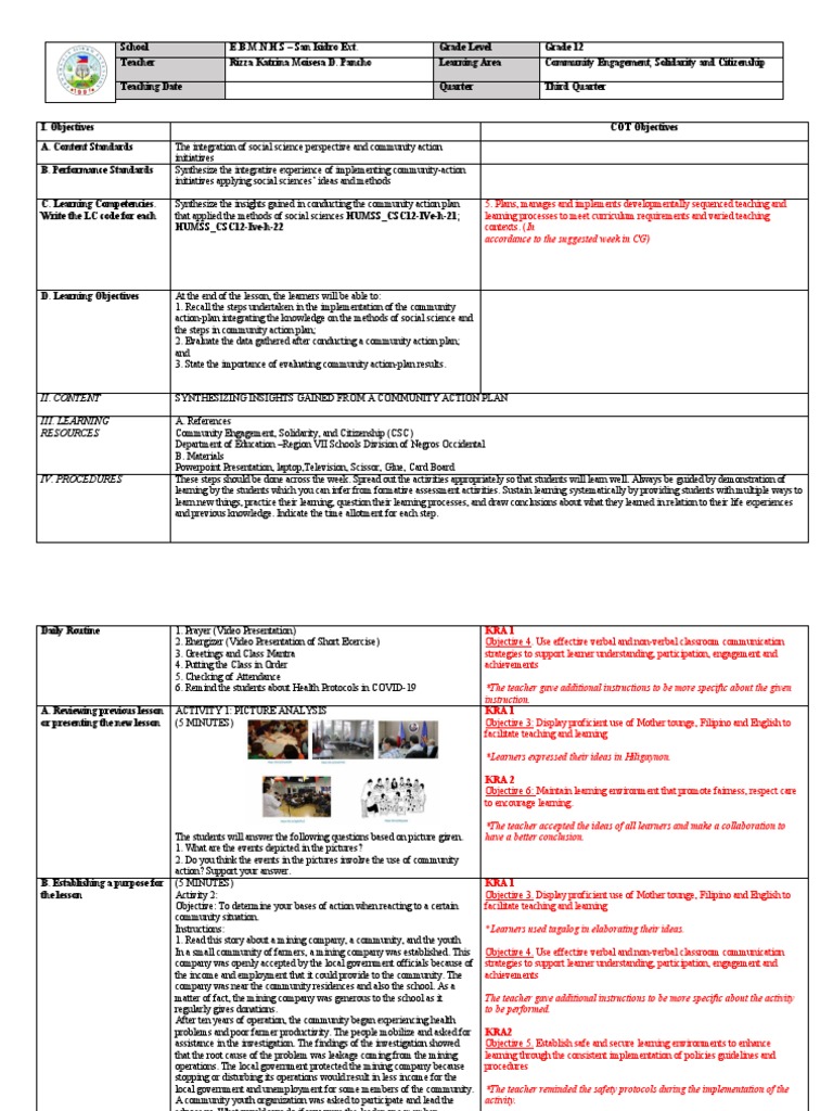 Co 2 Q2 Cesc | PDF | Learning | Teachers