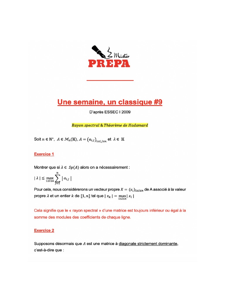 Rayon Spectral | PDF